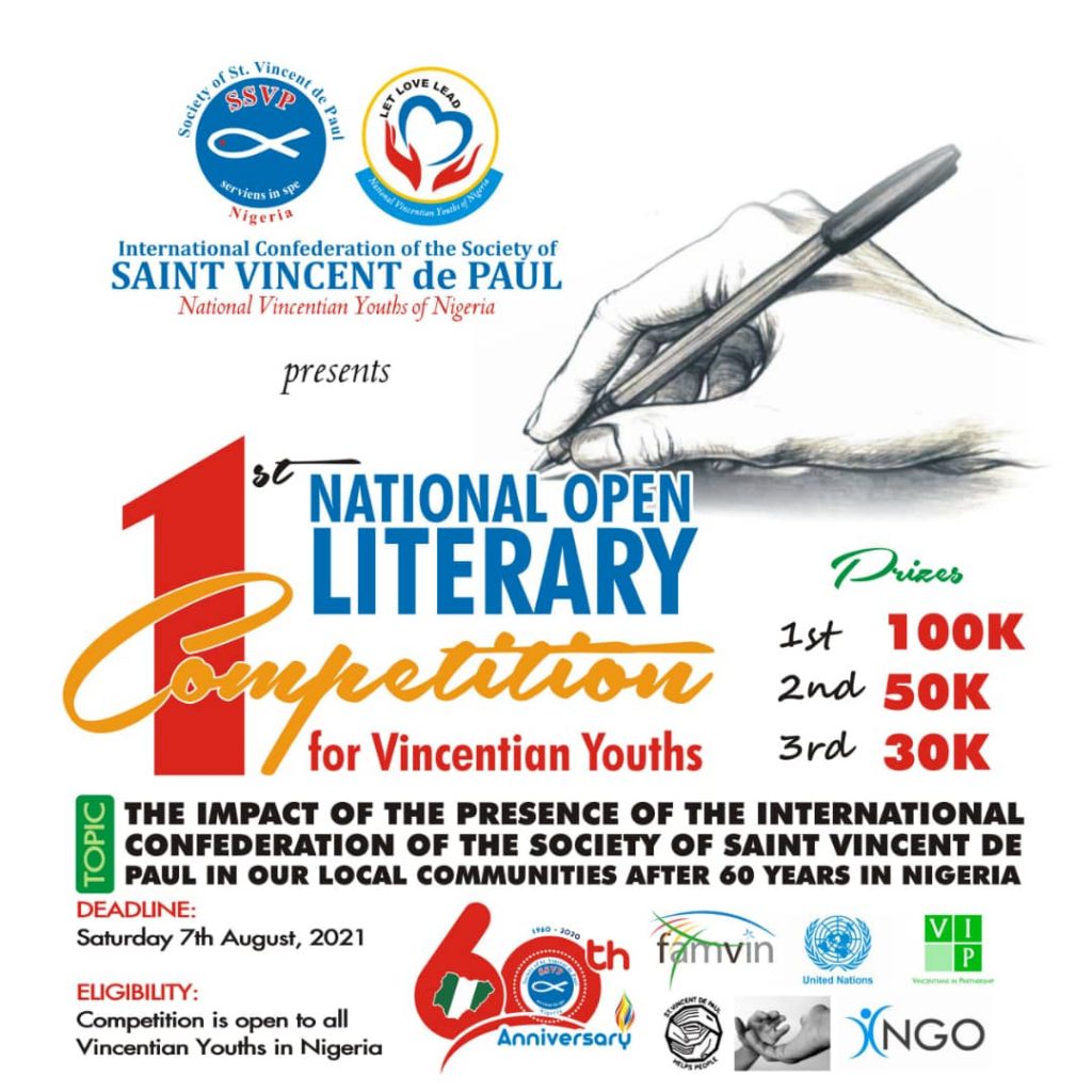 2021 National Literary (Writing) Contest - Guidelines - St. Vincent de ...